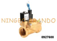 China 1-1/2'' 0927600 Normally Closed Brass Industrial Water Control Solenoid Valve for sale