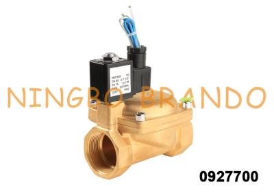 China 2'' 0927700 Diaphragm Pilot Operated Brass Industrial Water Solenoid Valve for sale