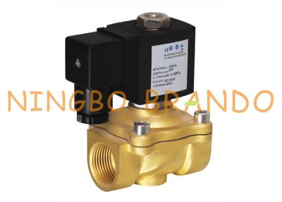 China 1/2 3/4 1 Inch Electric Bass Solenoid Valve For Natural Coal Gas 12V 24V DC 120V AC for sale