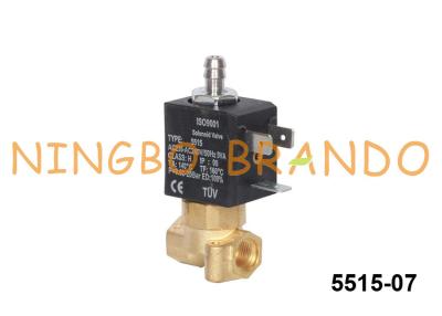 China 5515 Ceme Type 3 Way Coffee Machine Brass Solenoid Valve Normally Closed 230v 24v for sale