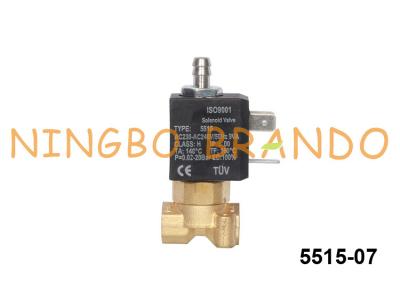 China 3/2 Way NC Brass Solenoid Valve For Coffee Maker 5515 Ceme Type 230VAC 220VAC for sale