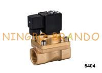 China Type 5404 High Temperature Brass Solenoid Valve For Oxygen 230VAC 24VDC for sale