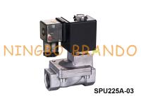 China Shako Type Stainless Steel Solenoid Valve 3/8'' SPU225A-03 1/2
