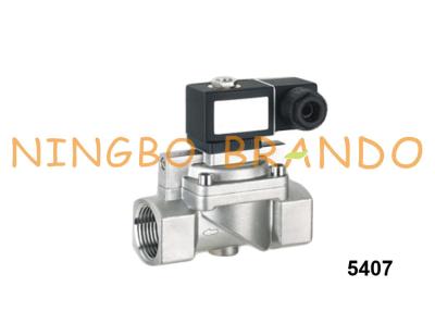 China Type 5407 Oil Burner Stainless Steel Solenoid Valve 1/4'' 3/8'' 1/2'' 3/4'' 1'' 2'' 230V 24V for sale