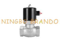 China Uni-D Type US Series 1-1/2'' Stainless Steel Solenoid Valve For Hot Water Steam AC220V DC24V for sale