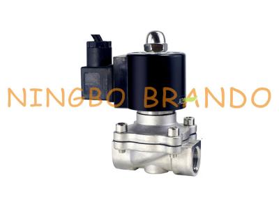 China 1/2'' 3/4'' Underwater Fountain Stainless Steel Solenoid Valve IP68 Waterproof 24VDC for sale