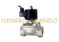 China 1 1/2'' 2'' Musical Fountain Stainless Steel Solenoid Valve IP68 Waterproof 220V AC 24V DC for sale