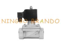 China 1.5 Inch Stainless Steel Solenoid Valve Waterproof IP68 For Music Fountain 220VAC 24VDC for sale