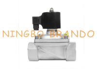 China 1 2 Inch Stainless Steel Dancing Fountain Solenoid Valve Waterproof IP68 220V AC 24V DC for sale