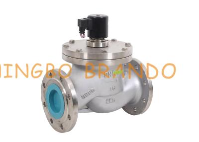 China DN100 4'' Underwater Fountain Stainless Steel Solenoid Valve Waterproof IP68 24VDC 220VAC for sale