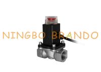 China 9V 12V Emergency Automatic Shut-Off Solenoid Valve For Gas Line 1 1/2 3/4 Inch for sale