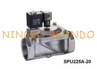 China 2 1.5 Inch Electric Stainless Steel Solenoid Valve SPU225A-20 SPU225A-14 24V DC 220V AC for sale