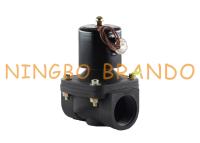 China Diaphragm Operated ABS Plastic Solenoid Valve For Water 2 Inch 12VDC 24VDC 220VAC for sale