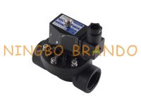 China 1 2 Inch PA66 Nylon Plastic Solenoid Valve 2 Way Normally Closed 12VDC 24VDC 220VAC for sale