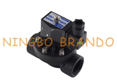 China 1 2 Inch PA66 Nylon Plastic Solenoid Valve 2 Way Normally Closed 12VDC 24VDC 220VAC for sale