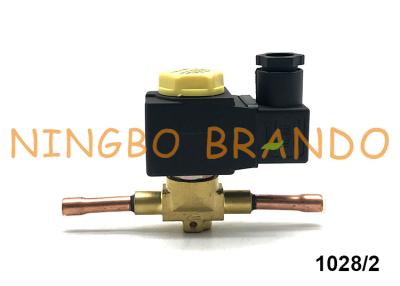 China Castel Type 1/4'' ODS Solder Brass Solenoid Valve 1028/2 1028/2A6 for sale
