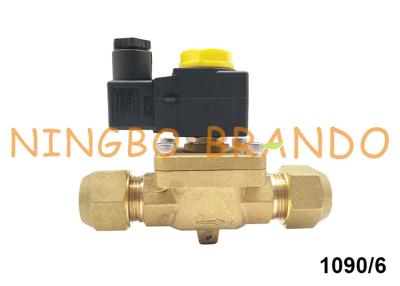 China Castel Type SAE 3/4'' 1090/6 Membrane Refrigeration Solenoid Valves for sale