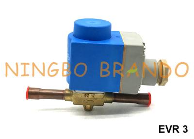China EVR3-038S 032F2053 Danfoss Type 3/8'' ODF EVR3 Series Solenoid Valve for sale