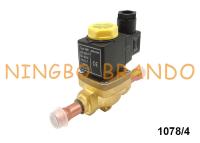 China 1078/4 Castel Type Refrigeration System Solenoid Valve 1/2