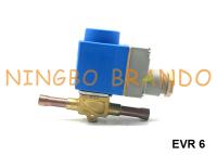 China EVR 6-038S 032F2083 EVR6 Series 3/8'' ODF Solder Solenoid Valve for sale