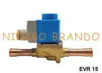 China Danfoss Type EVR15 Series 5/8'' ODF Solder Solenoid Valve 032F2193 for sale
