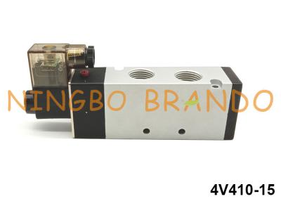 China 5/2 Way Pneumatic Solenoid Valve Airtac Type 4V410-15 1/2