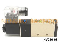 China 4V210-08 Airtac Type Pneumatic Air Solenoid Valve 5/2 Way 110V 220V for sale
