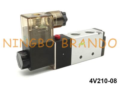 China Airtac Type Pneumatic Air Solenoid Valve 4V210-08-DC24V 1/4'' NPT for sale