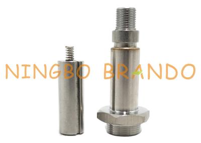 China M18 Thread Seat FKM Nucleus Seals Stainless Steel Guide Tube Refrigeration Solenoid Valve Armature for sale