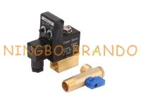 China Timer Controlled Air Compressor Auto Drain Valve 1/4'' 1/2'' 110V 220V for sale