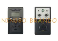 China IP65 Digital Electronic Auto Drain Solenoid Valve Timer DIN 43650A for sale