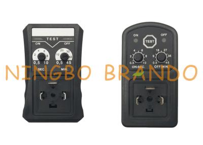 China Auto Drain Solenoid Valve Cyclic Timer For DIN 43650A Connector for sale