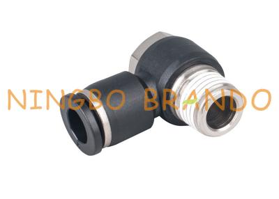 China 1/4'' 8mm Male Banjo Push In To Quick Connect Pneumatic Hose Fittings for sale