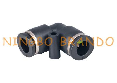 China 1/4'' 8mm Push To Quick Connect Union Elbow Pneumatic Hose Fittings for sale