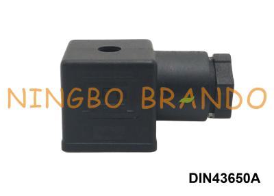 China 18mm 3 PIN DIN 43650 Type A DIN43650A Solenoid Coil Connector for sale