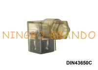 China DIN 43650 Type C DIN43650C Solenoid Valve Coil Connector 24VDC for sale