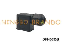 China Waterproof Solenoid Valve Coil Connector Socket DIN 43650 Form B for sale