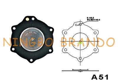 China ASCO Type 2'' SCG353A050 2-1/2'' SCG353A051 Pulse Valve Diaphragm Repair Kit C113685 C113686 for sale
