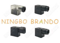 China MPM 2 +1 GND 11mm Field Attachable DIN 43650 Form B Solenoid Coil Connector for sale
