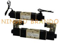 China 4V120-06 5/2 Way DIN Connector Fly Leads Pneumatic Air Control Valve for sale