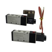 China 4V310-08 5/2 Way 1/4'' Internal Pilot Single Solenoid Pneumatic Valve for sale