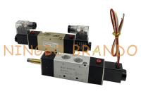 China 4V320-10 3/8 Inch Din Connector Internal Pilot Pneumatic Solenoid Valve for sale