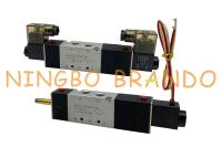 China 4V330C-08 1/4'' 5/3 Way Terminal Grommet Pneumatic Solenoid Valve for sale