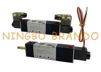 China 4V330C-10 3/8 Inch 5/3 Way Double Solenoid Pneumatic Air Control Valve for sale