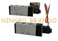 China 4V410-15 1/2'' Single Coil Pneumatic Solenoid Valve for sale