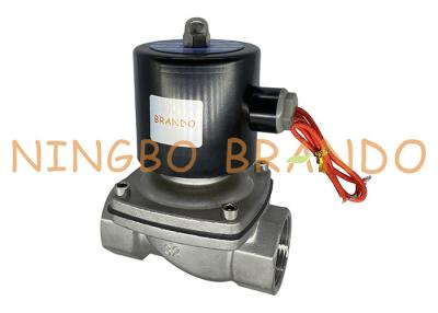 China 2S Series 1-1/4'' Inch 2S350-35 Water Stainless Steel Solenoid Valve for sale
