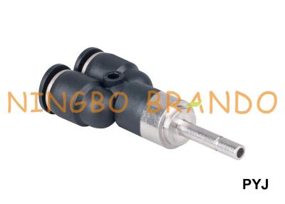 China PYJ Plug-In Y Type Plastic Pneumatic Hose Fittings 1/8'' 1/4'' 3/8'' 1/2'' for sale