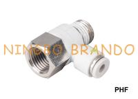 China PHF Female Banjo Push-In Pneumatic Hose Fittings 1/8'' 1/4'' 3/8'' 1/2'' for sale