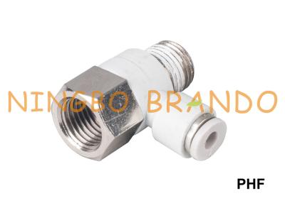 China PHF Female Banjo Push-In Pneumatic Hose Fittings 1/8'' 1/4'' 3/8'' 1/2'' for sale