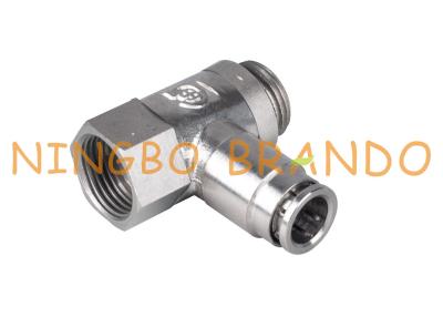 China Female Banjo Brass Pneumatic Push Tube Fitting 1/8'' 1/4'' 3/8'' 1/2'' for sale
